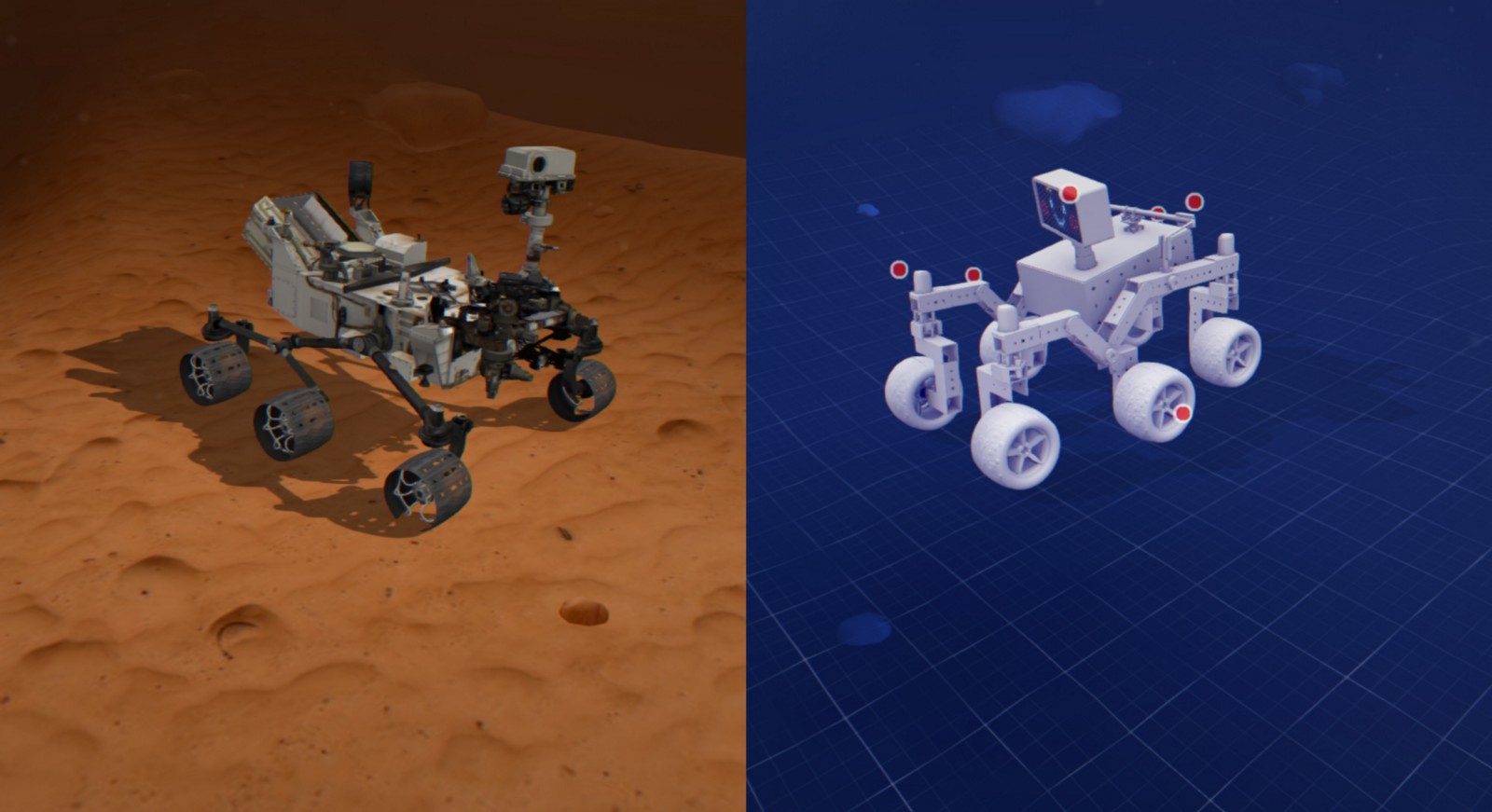 Mars Rover Curiosity Solidworks